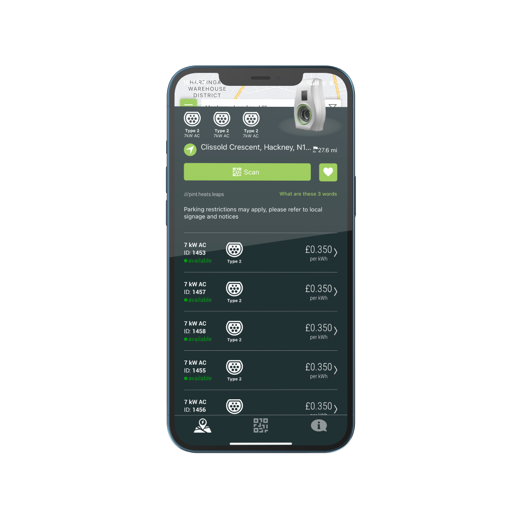 Install Our Fast EV charging mobile app | Connected Kerb